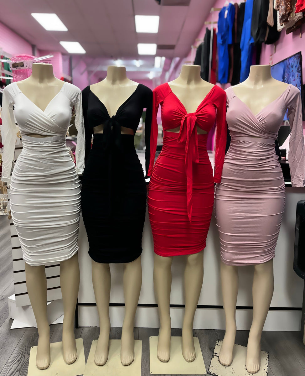 Lucia Midi Dress Royals Closet