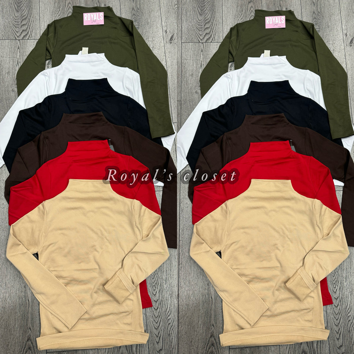 Rina turtle neck tops – Royals closet
